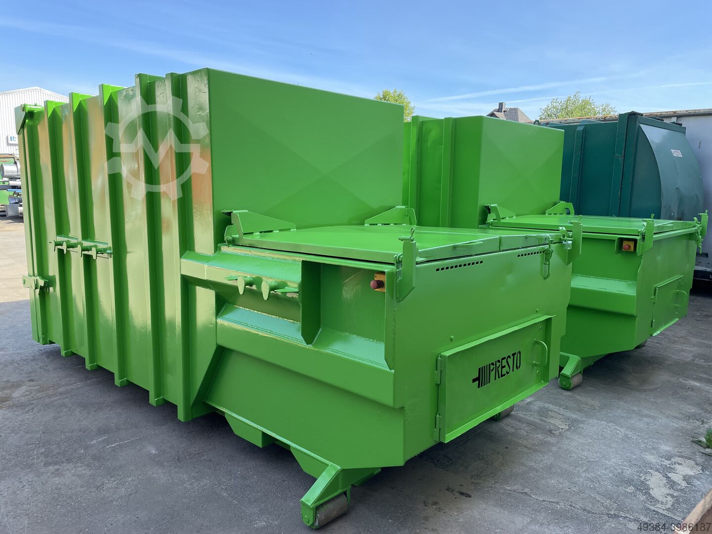 Presto HAN10 - Used Press container listed on Used-Machines.com ⚙️